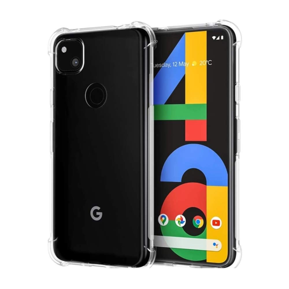 Tarkan Shock Proof Protective Soft Back Case Cover for Google Pixel 4A ...