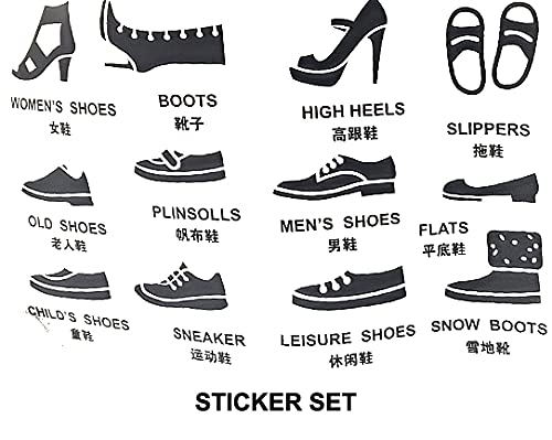 Tarkan 6 Shelf DIY Shoe Storage Rack with 2 Doors, Mask/Umbrella Hanger ...